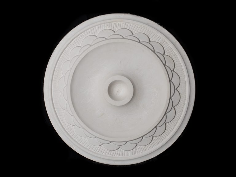 R403S Art Deco Round Sculptured Petal Ceiling Rose Solid – Classic ...