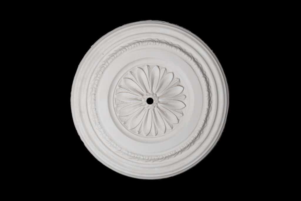 R370S Daisy Regency Ceiling Rose Solid – Classic Ceiling Supplies
