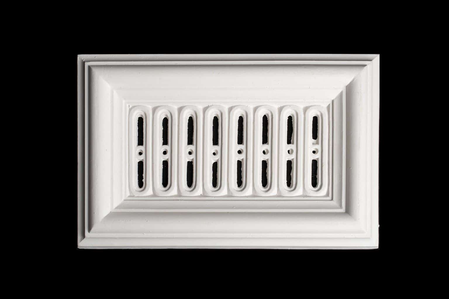 V30 Small Seven Grid and Dot Framed Wall Vent – Classic Ceiling Supplies