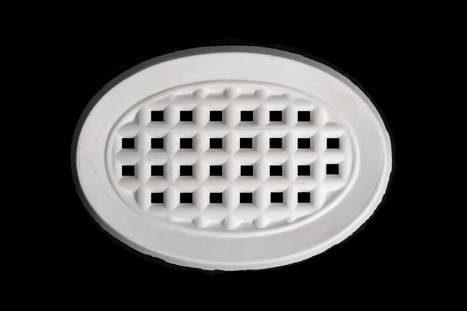 V46 Oval Grid Wall Vent – Classic Ceiling Supplies