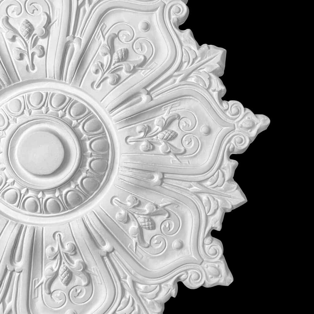 R334S Queen Adelaide Ceiling Rose Solid – Classic Ceiling Supplies