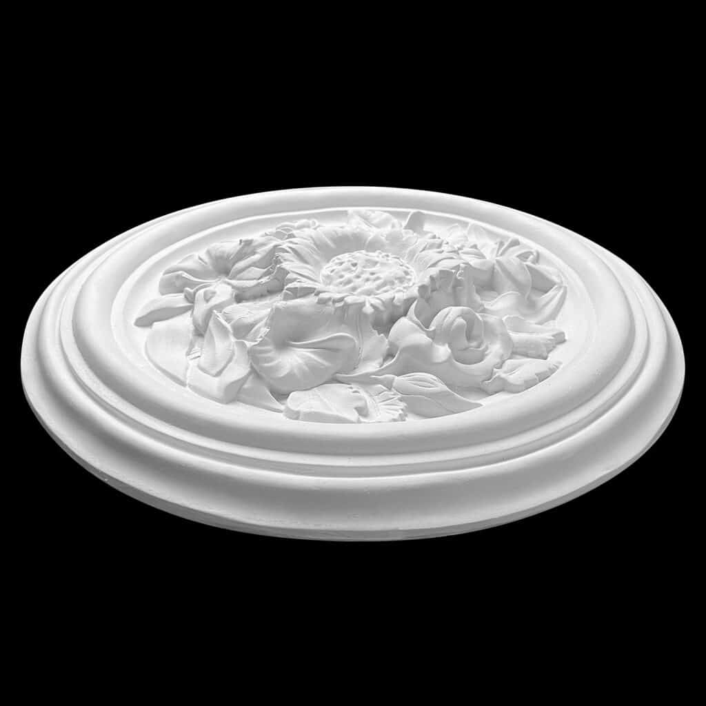 R360S Sunflower, Rose and Orchid Ceiling Rose Solid – Classic Ceiling ...