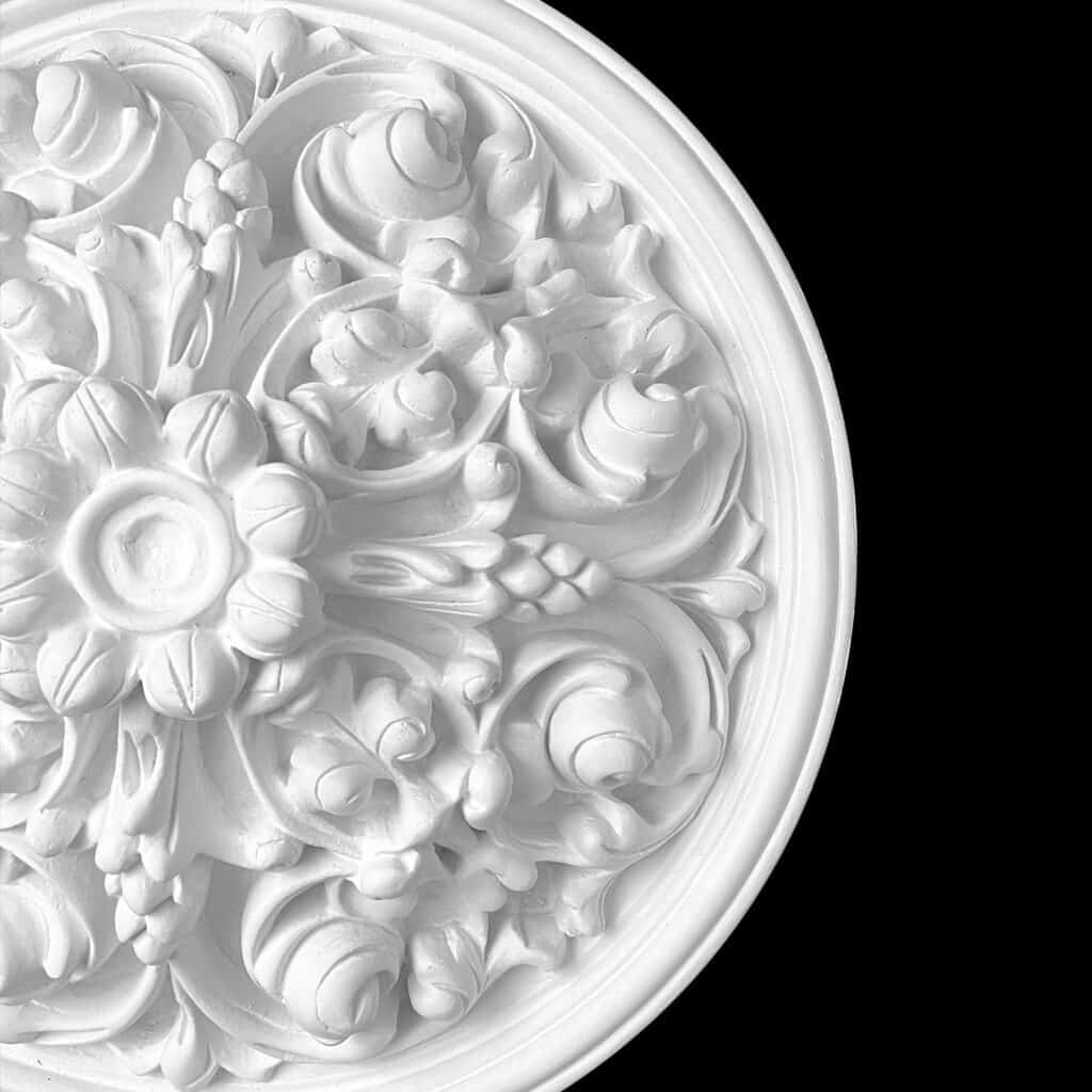 R382S Ceiling Rose Solid – Classic Ceiling Supplies