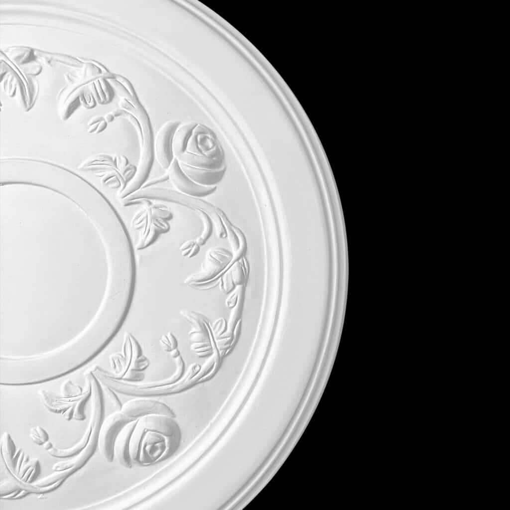 RCH-06S Four Rose Ceiling Rose Solid – Classic Ceiling Supplies